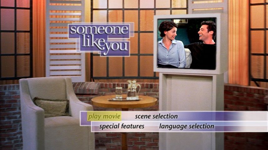 Someone Like You (2001) – DVD Menus