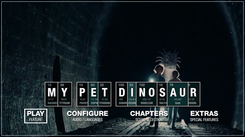 My Pet Dinosaur (2017) – DVD Menus