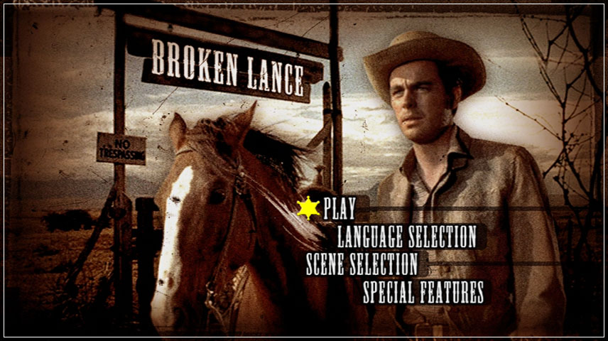 Broken Lance (1954) – DVD Menus