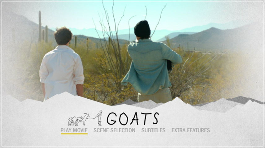 Goats (2012) – DVD Menus