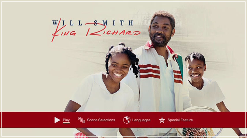 King Richard (2021) – DVD Menus