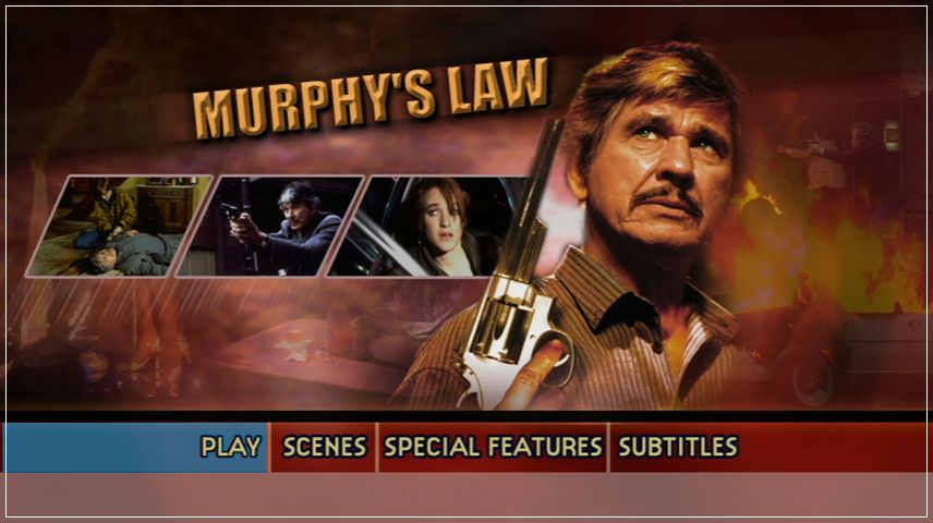 Murphy’s Law (1986) – DVD Menus