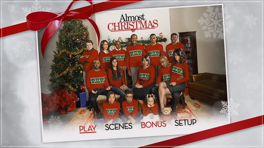 Almost Christmas (2016) – DVD Menus