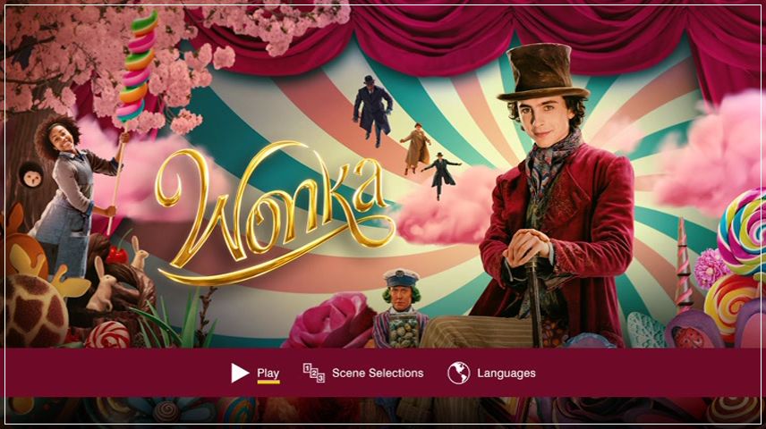 Wonka (2023) – DVD Menus