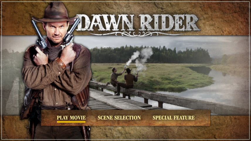 Dawn Rider (2012) – DVD Menus