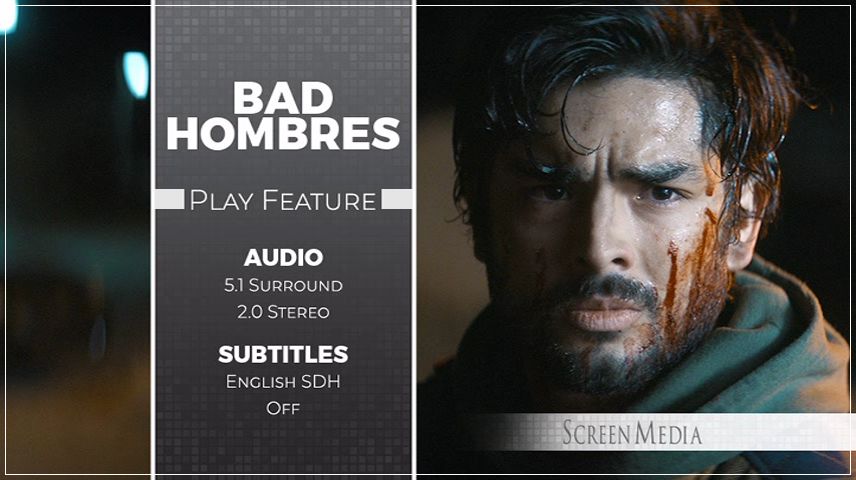 Bad Hombres (2023) – DVD Menus