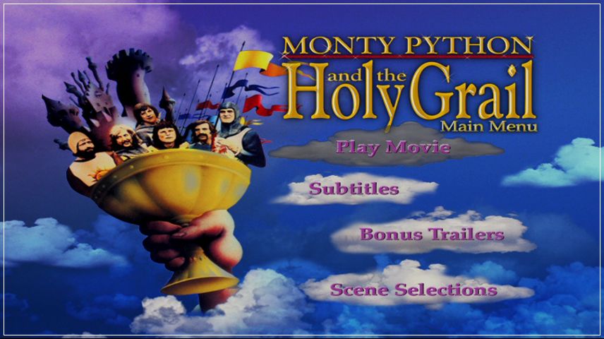 Monty Python and the Holy Grail (1975) – DVD Menus