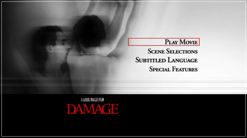 Damage 1992 Poster