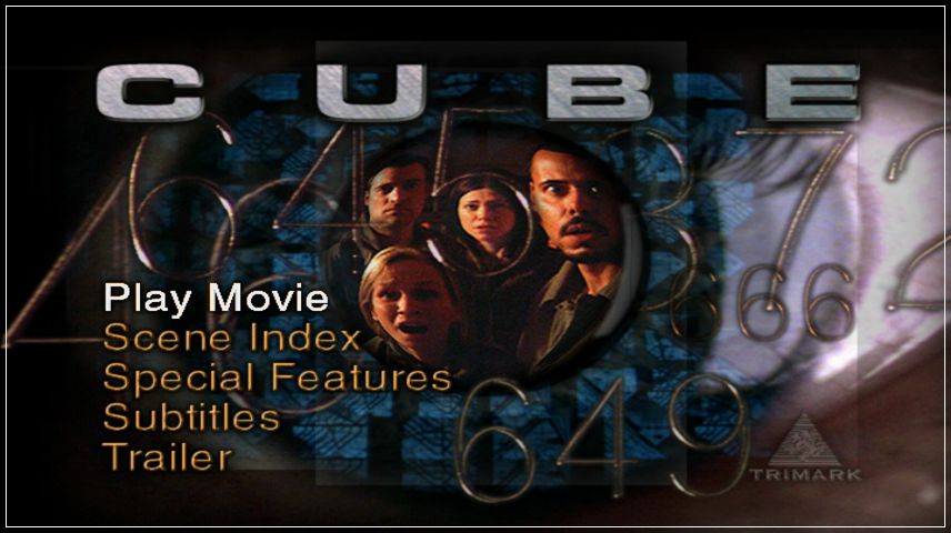 Cube (1997) – DVD Menus