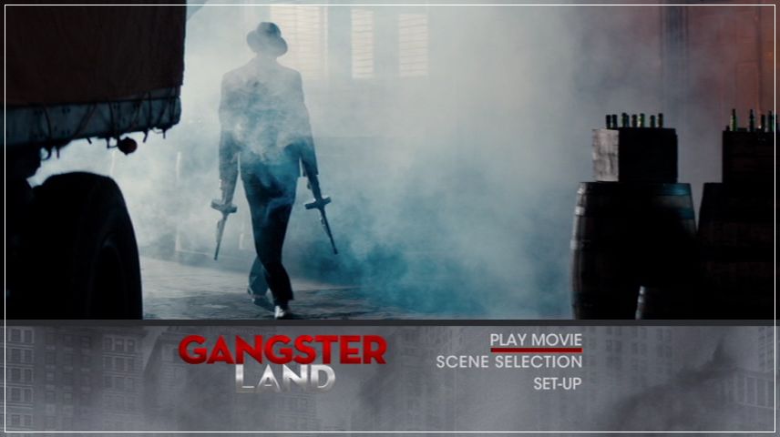 Gangster Land (2017) – DVD Menus