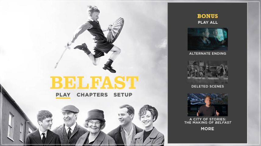 Belfast (2021) – DVD Menus