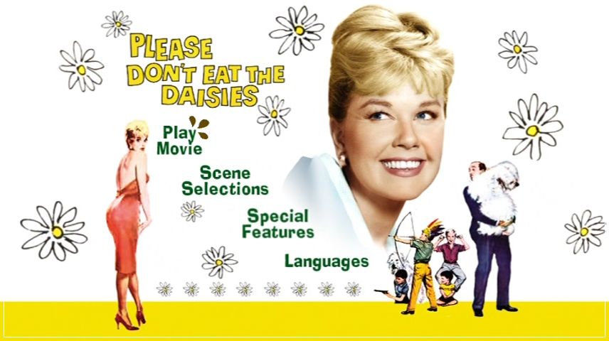 Please Don’t Eat the Daisies (1960) – DVD Menus