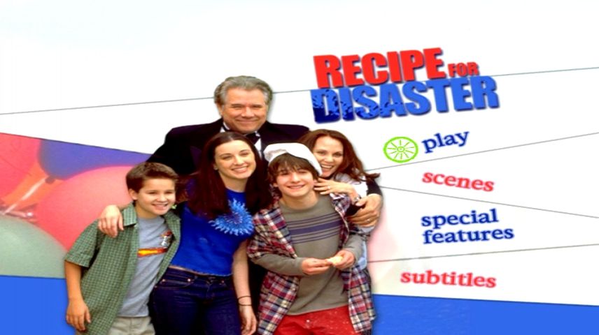 Recipe for Disaster (2003) - DVD Menu