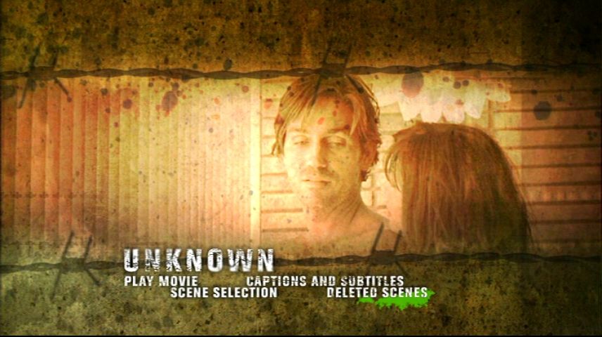 Unknown (2006) – DVD Menus