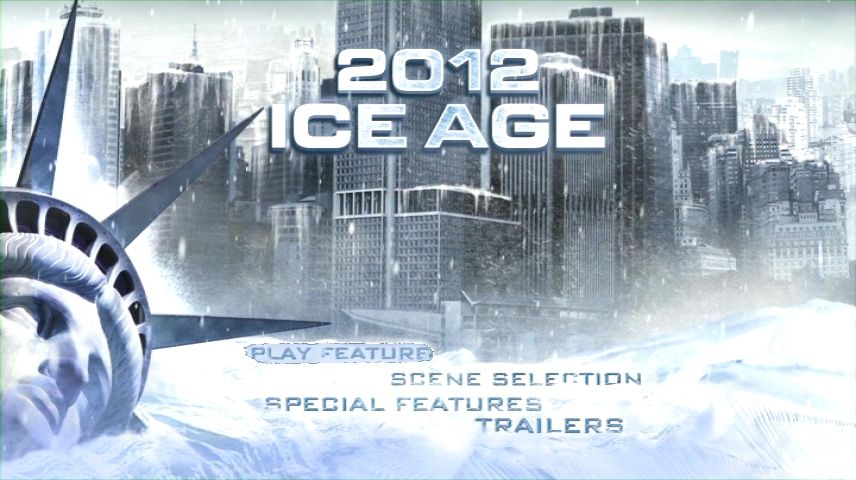 2012: Ice Age (2011) – DVD Menus