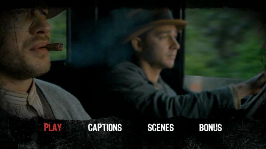 Lawless (2012) – DVD Menus