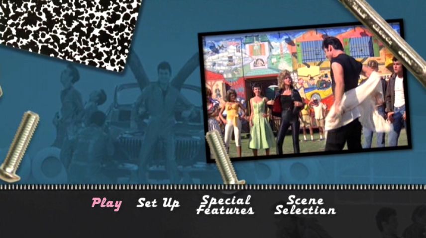 Grease (1978) – DVD Menus