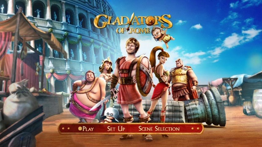 Gladiators of Rome (2014) – DVD Menus