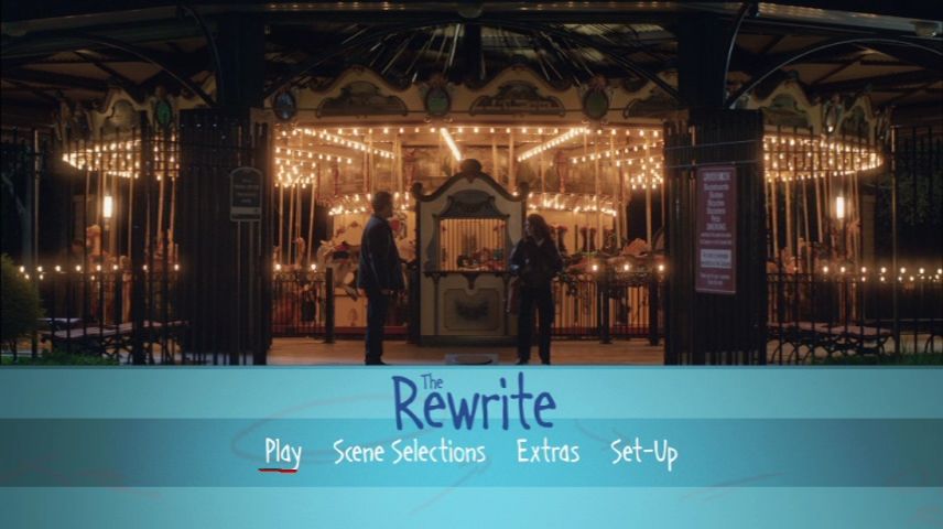 The Rewrite (2014) – DVD Menus