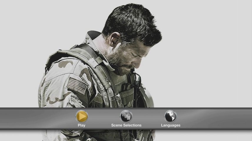 American Sniper (2014) – DVD Menus