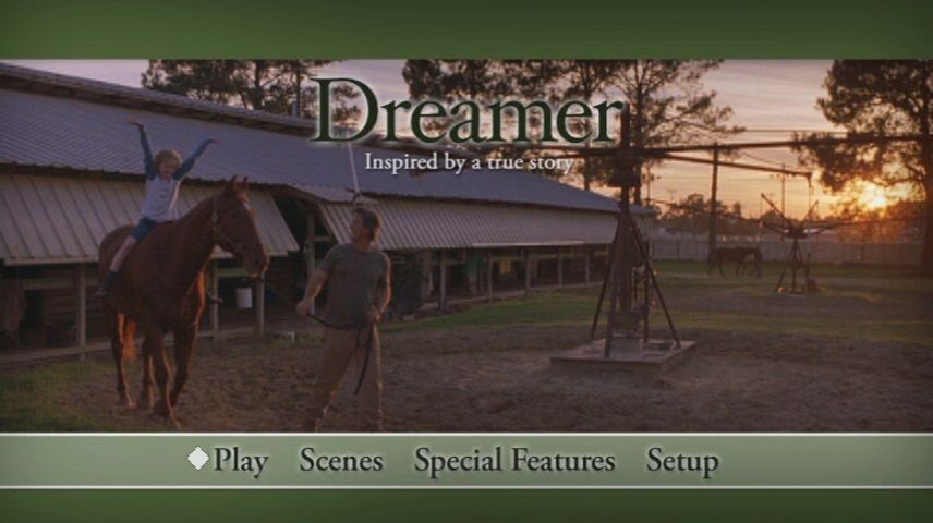 Dreamer (2005) – DVD Menus