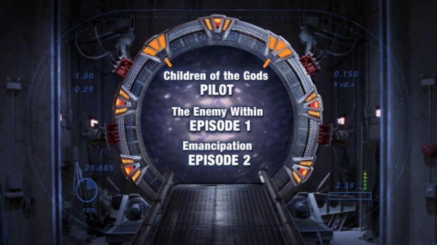 Stargate SG-1 (1997) – DVD Menus