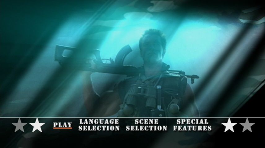 Commando (1985) – DVD Menus
