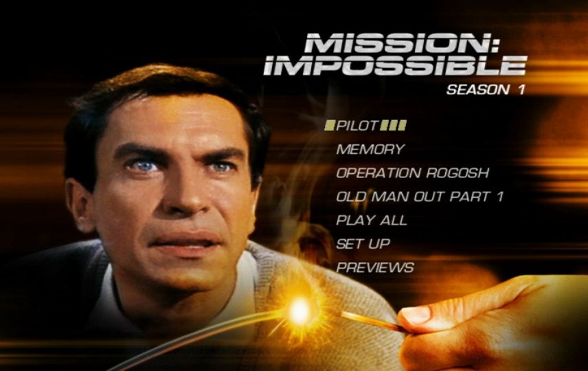 Mission: Impossible (1966) – DVD Menus