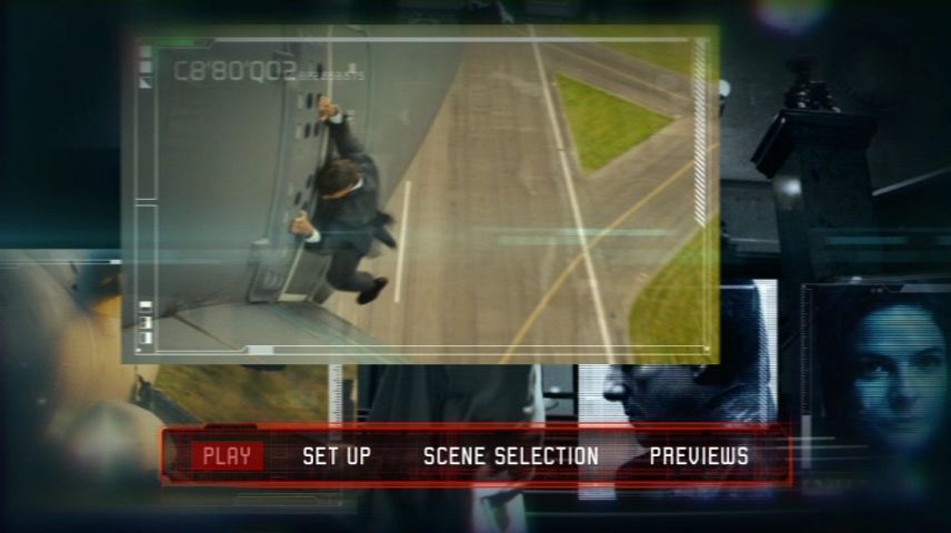 Mission: Impossible – Rogue Nation (2015) – DVD Menus