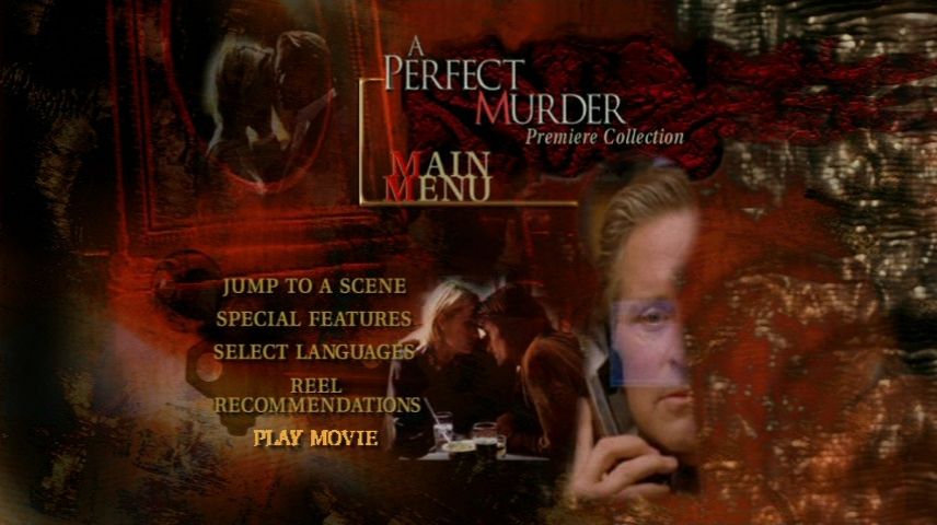 A Perfect Murder (1998) – DVD Menus