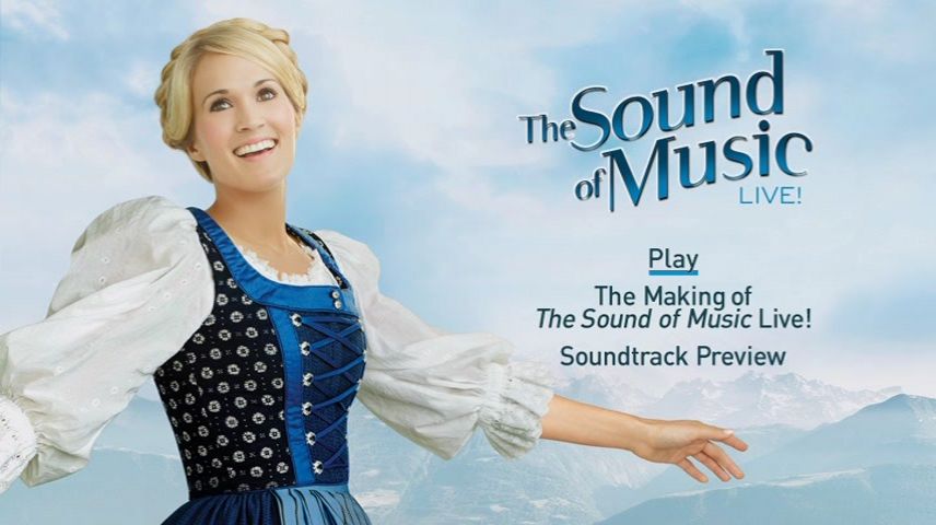 The Sound of Music Live! (2013) – DVD Menus
