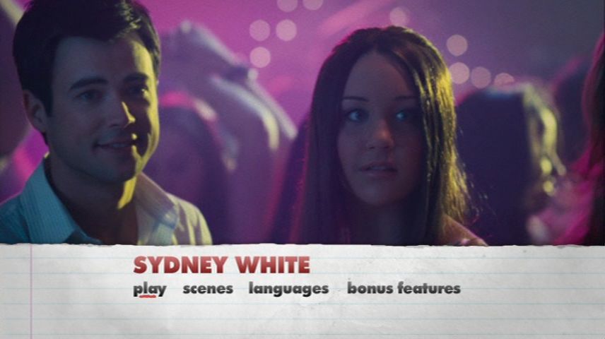 Sydney White (2007) – DVD Menus