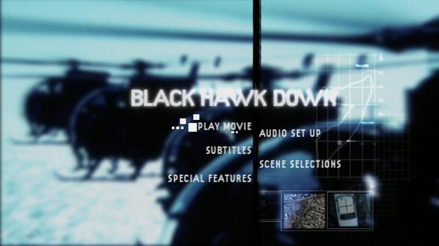 Black Hawk Down (2001) - DVD Menu