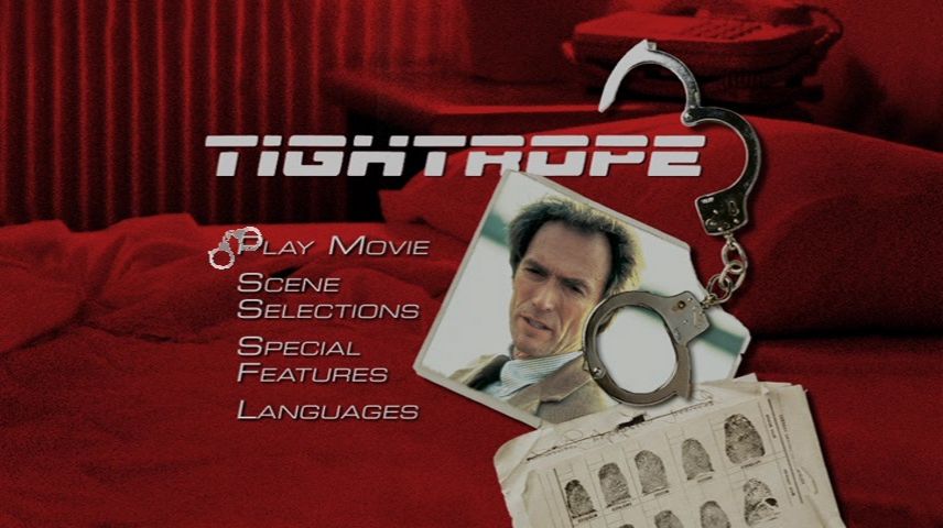 Tightrope (1984) – DVD Menus