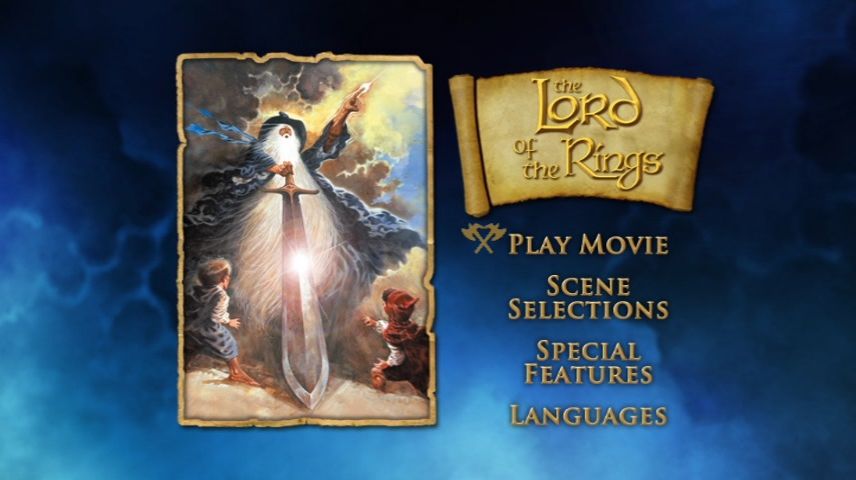 The Lord of the Rings (1978) – DVD Menus