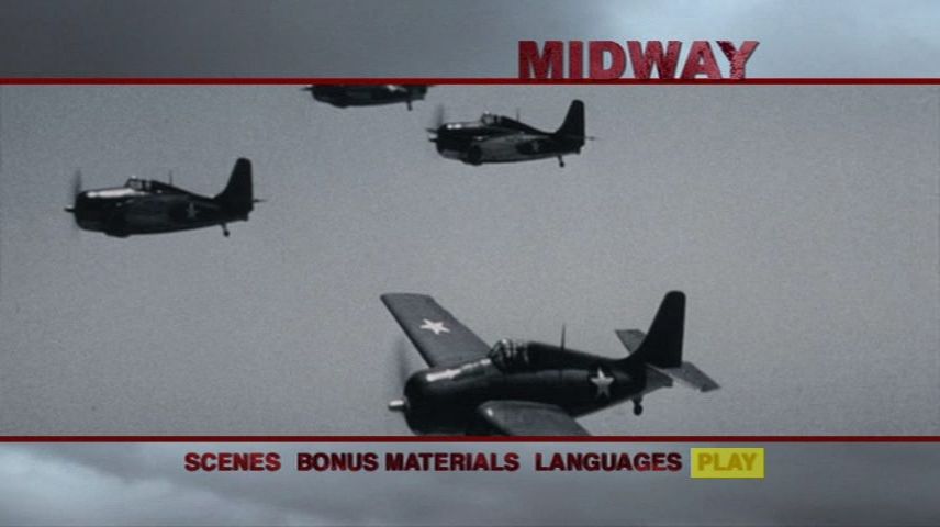 Midway (1976) – DVD Menus