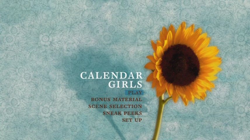 Calendar Girls (2003) – DVD Menus