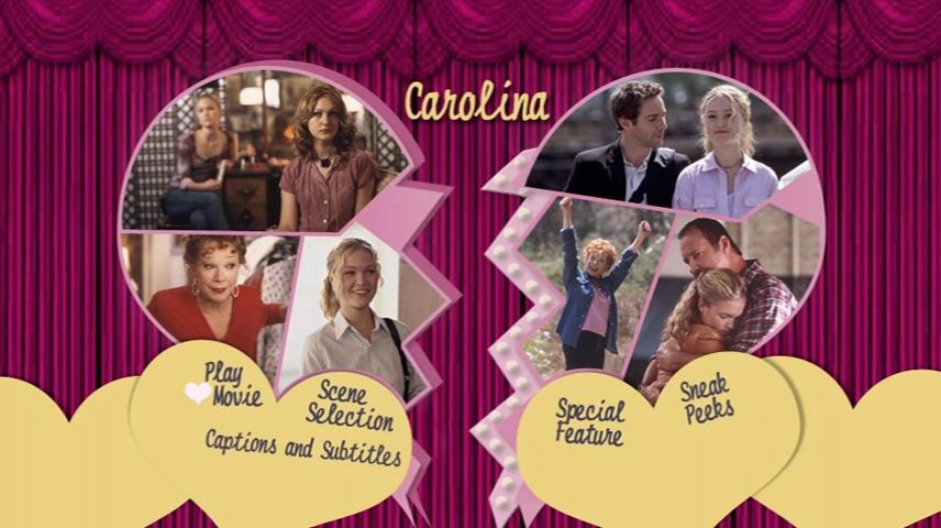 Carolina (2003) – DVD Menus
