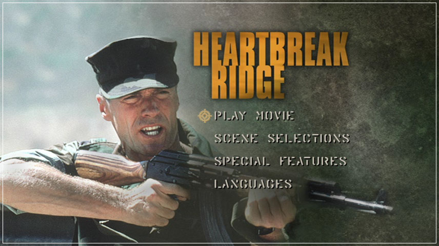 Heartbreak Ridge (1986) – DVD Menus