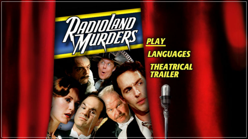 Radioland Murders (1994) – DVD Menus