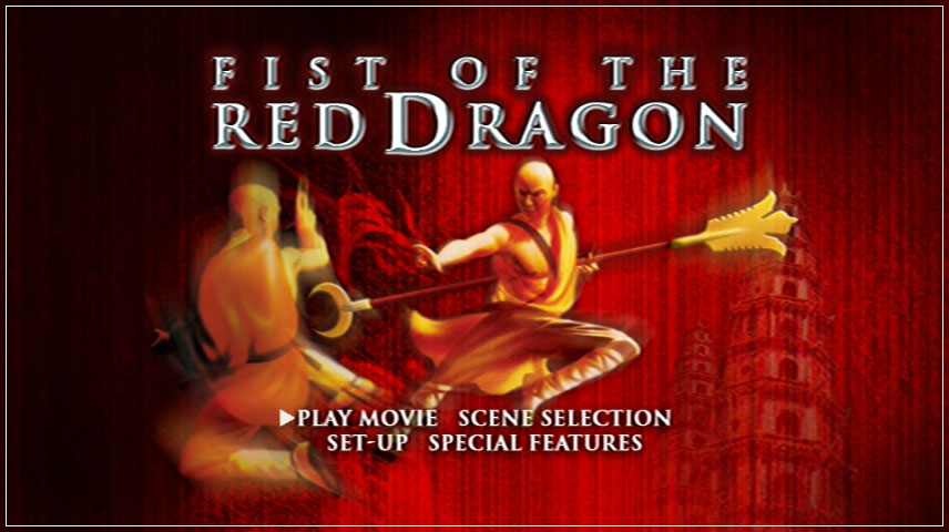 Fist of the Red Dragon (1993) – DVD Menus