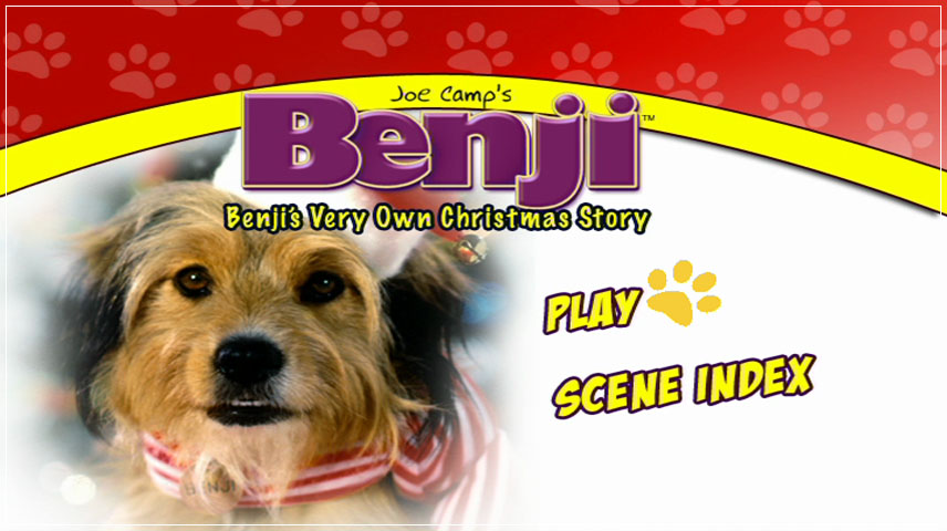Benji’s Very Own Christmas Story (1978) – DVD Menus