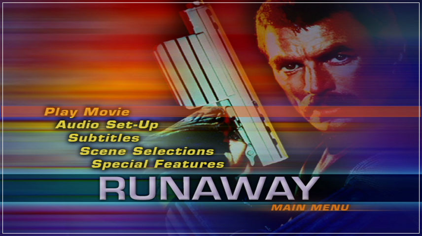 Runaway (1984) – DVD Menus