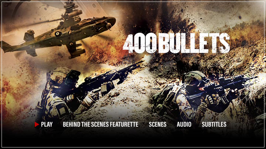 400 Bullets (2021) – DVD Menus