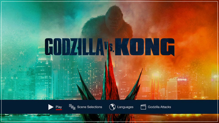 Godzilla vs. Kong (2021) – DVD Menus