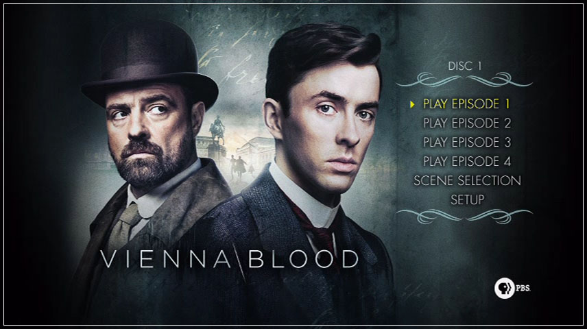 Vienna Blood (2019) – DVD Menus