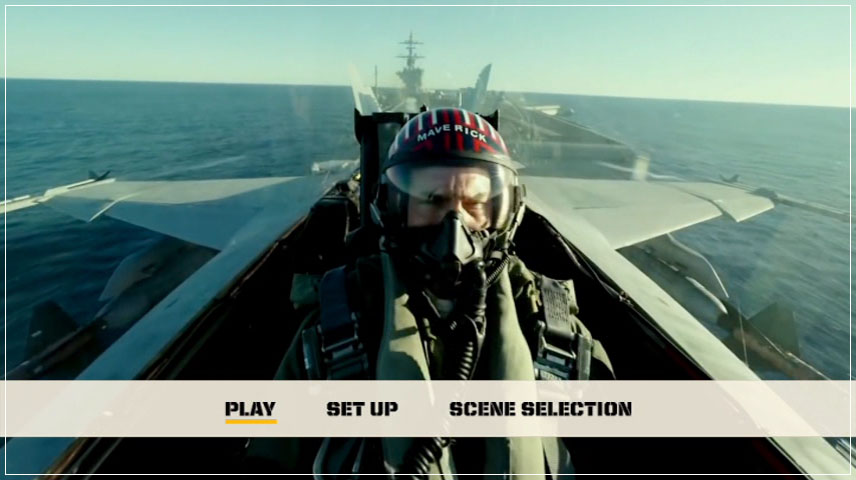 Top Gun: Maverick (2022) – DVD Menus
