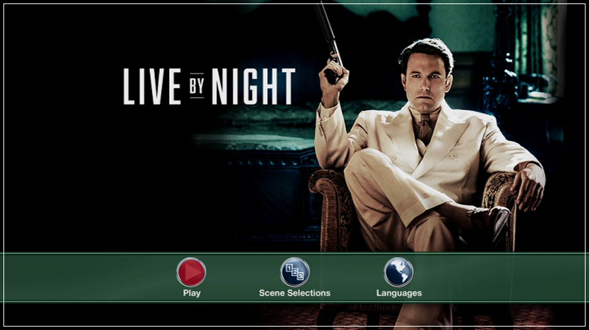 Live by Night (2016) – DVD Menus
