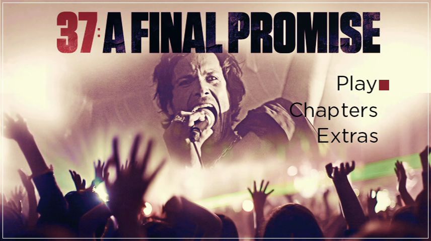 37: A Final Promise (2014) – DVD Menus