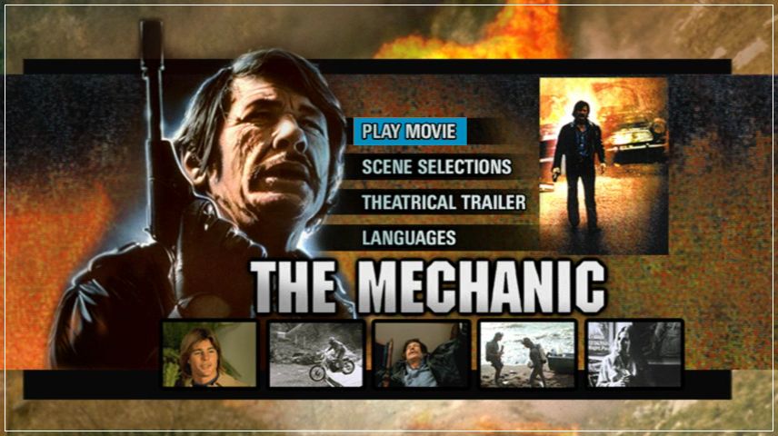 The Mechanic (1972) – DVD Menus